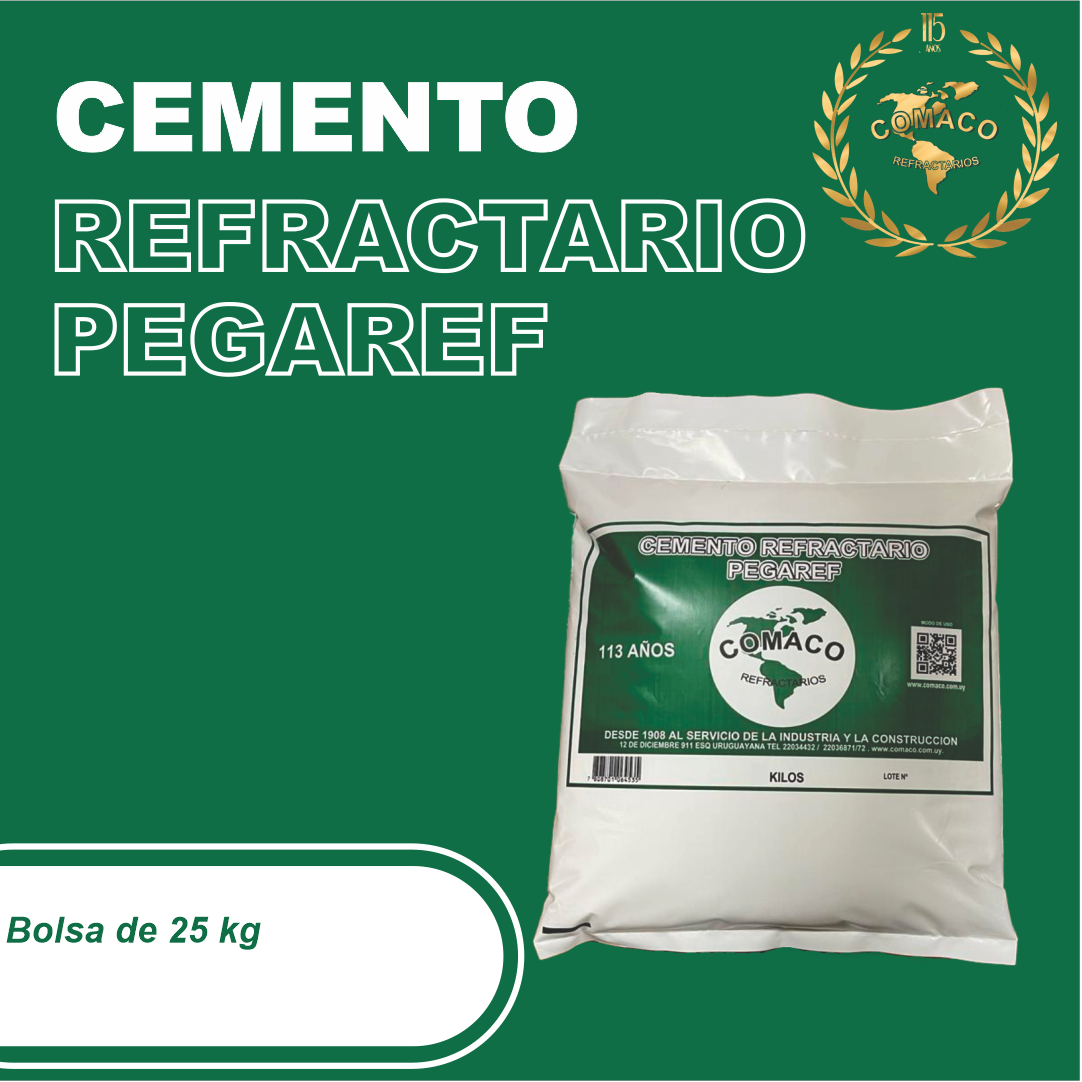 CEMENTO SECO PEGAREF 25 KG :: comaco